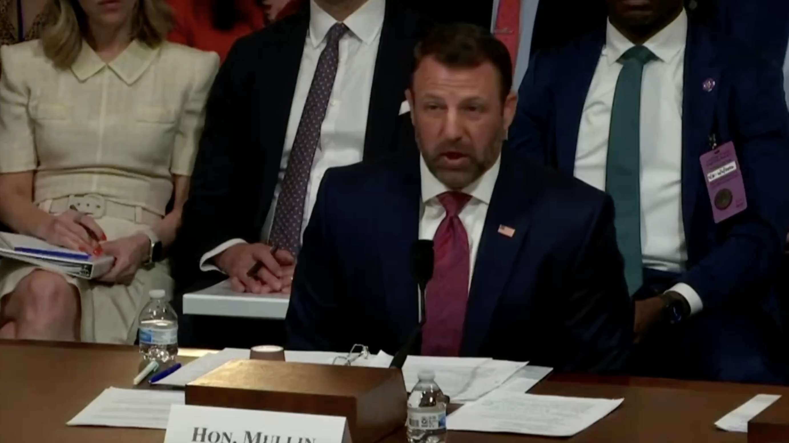 'We have a lot of work to do': DHS Secretary Markwayne Mullin ...