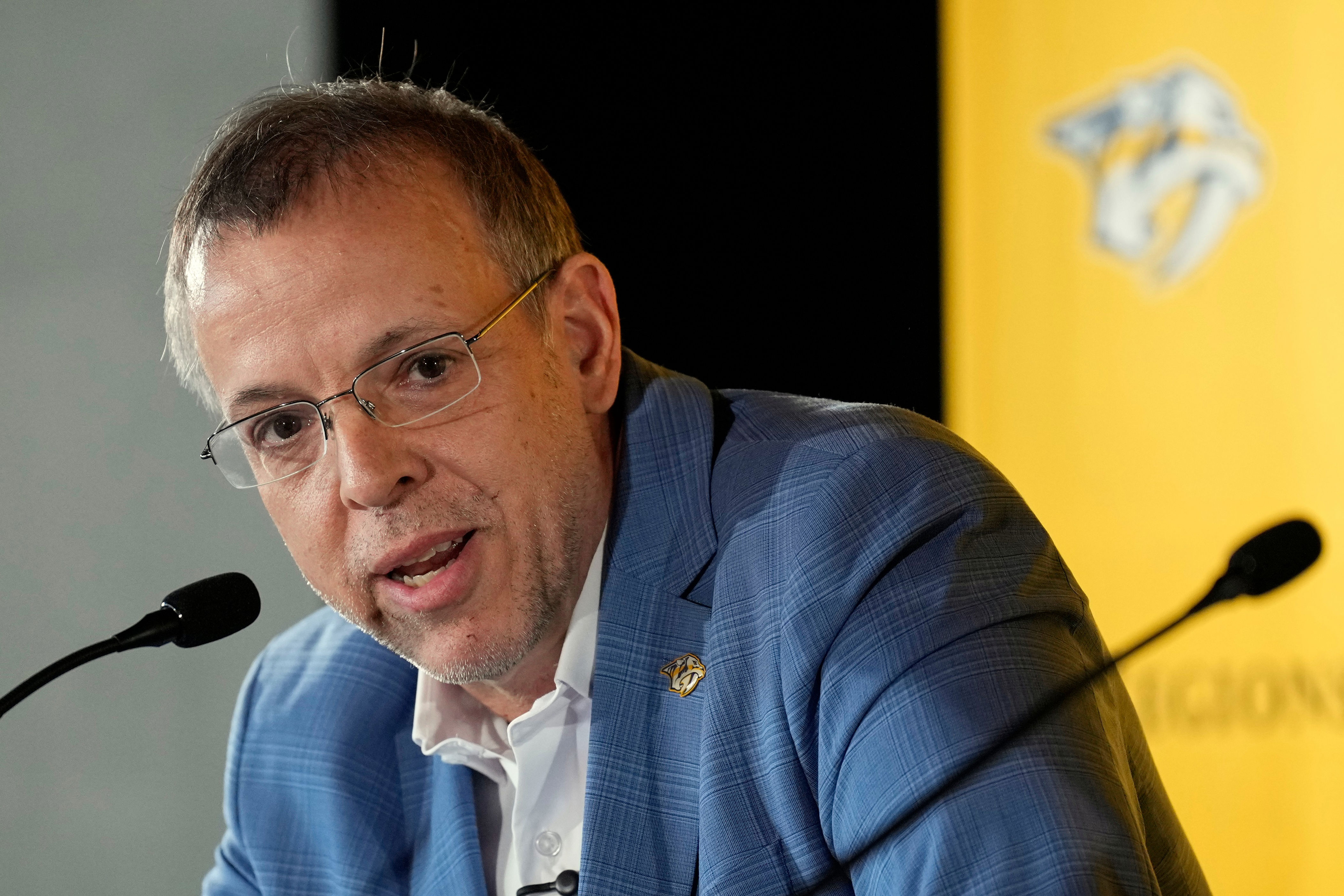 MacFarland steps into Predators' front office, pushes to escape 'mushy ...