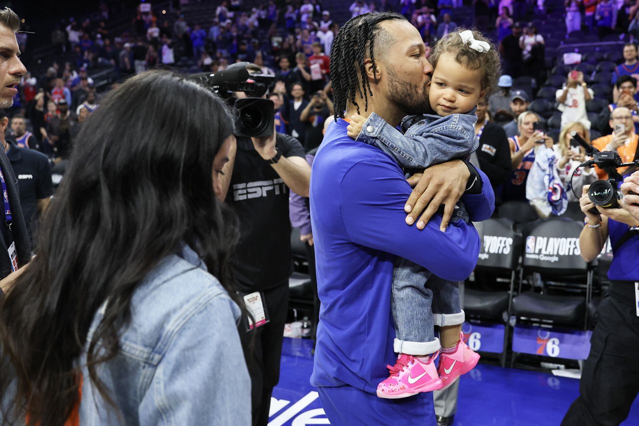 Jalen Brunson’s wife Ali shares the adorable reaction daughter Jordyn ...