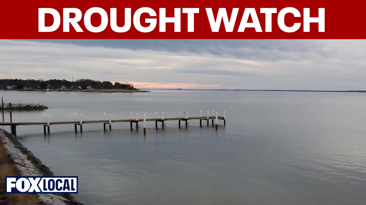 Drought watch in effect across DC area, residents asked to conserve water