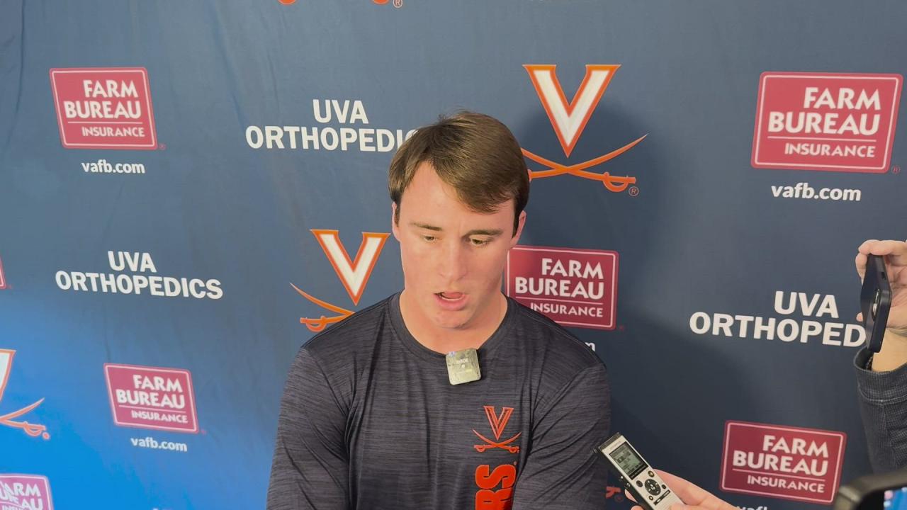 Meet Virginia football's new quarterback Chandler Morris.mp4