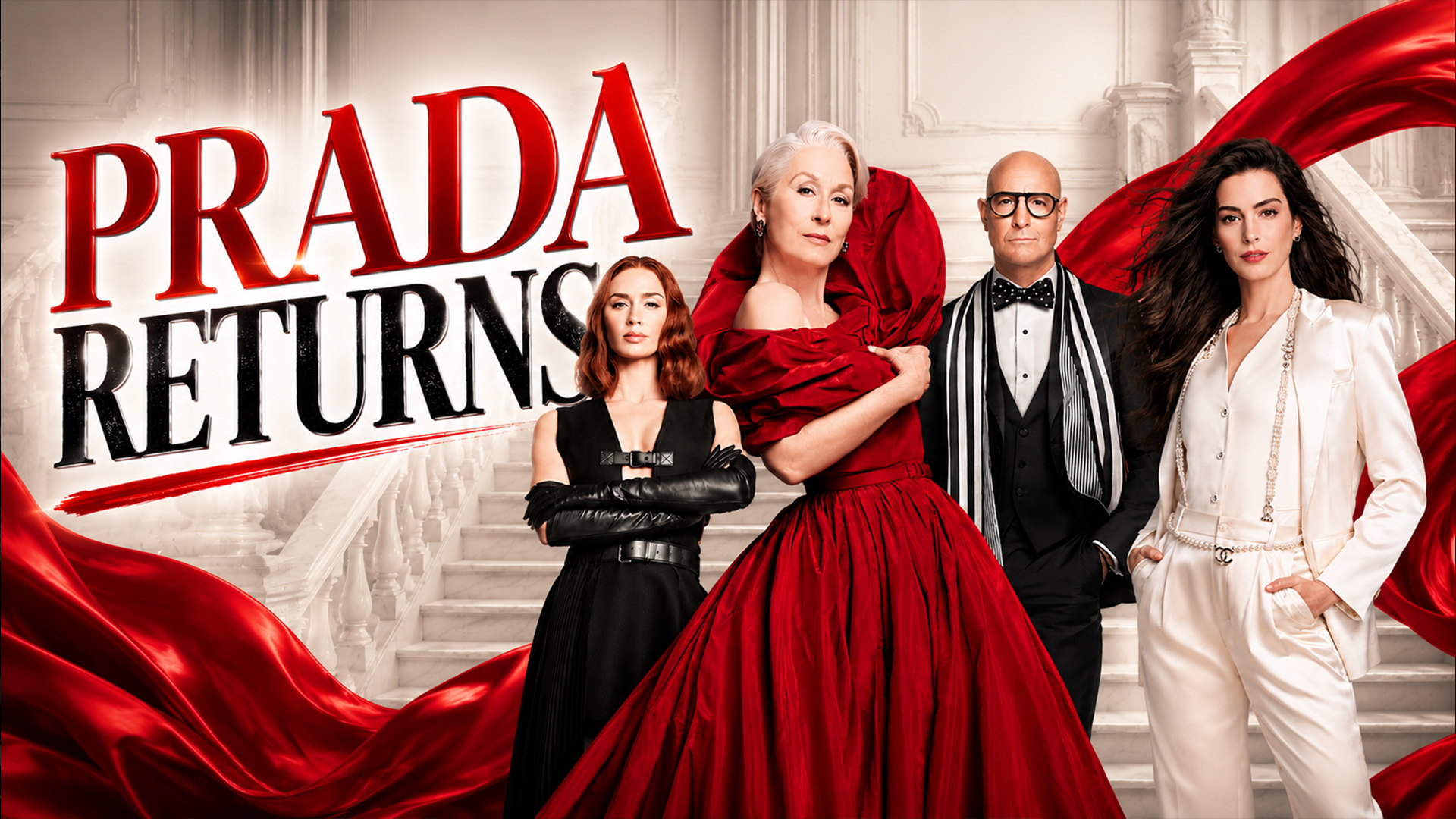 Anne Hathaway fuels excitement for Devil Wears Prada 3