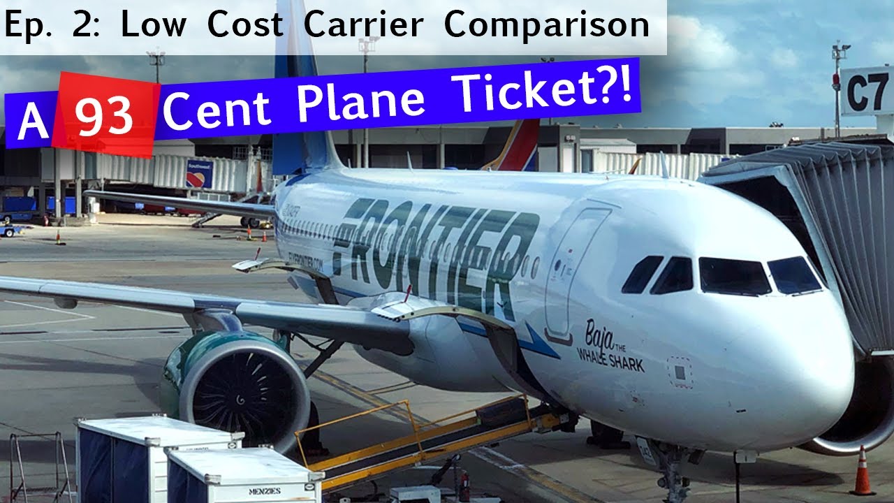 Frontier Airlines is a low cost carrier in the United States