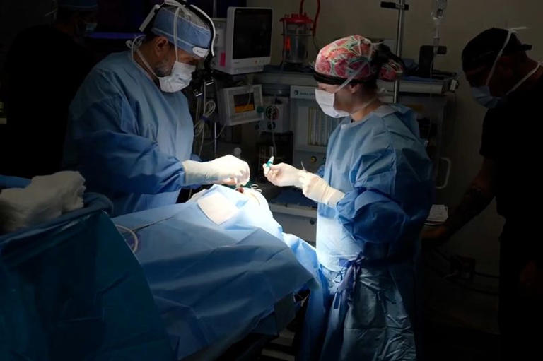 Watch as Clavicular livestreams nose job straight from operating room