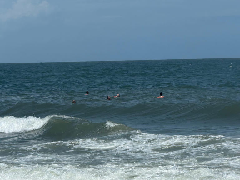 Swimmers to use caution, higher rip current risk along the coast