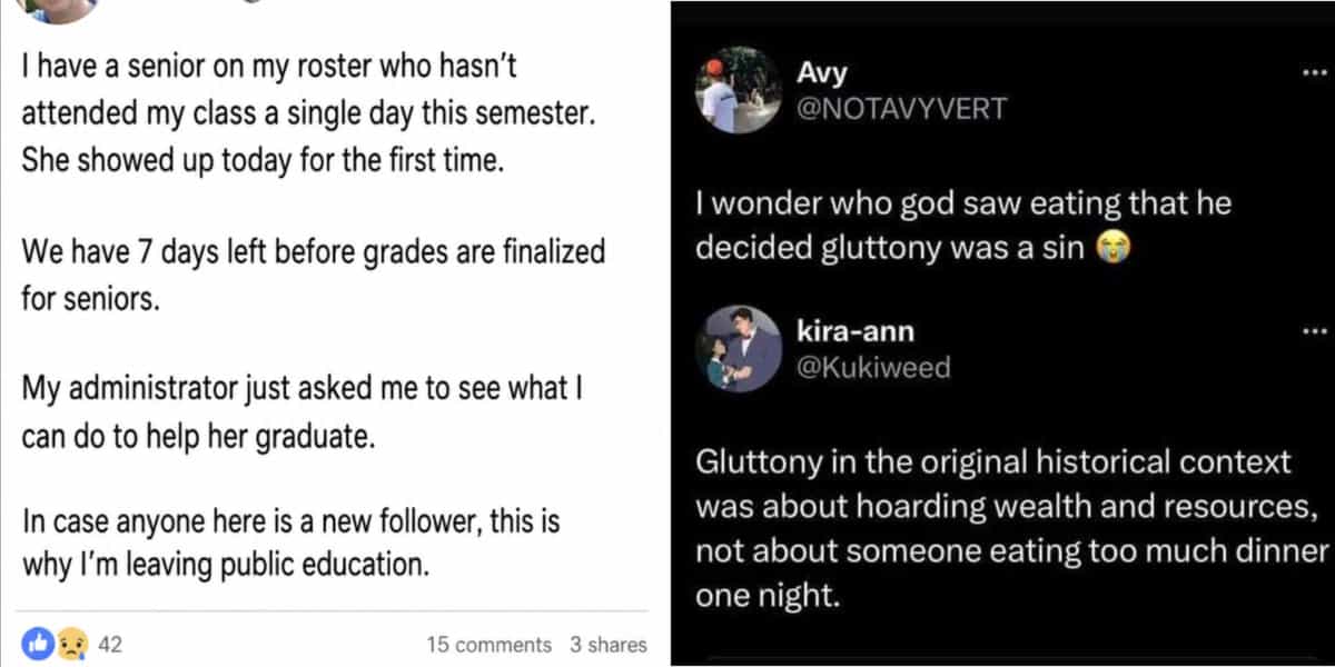 The most 'tea-spilling' posts of the week