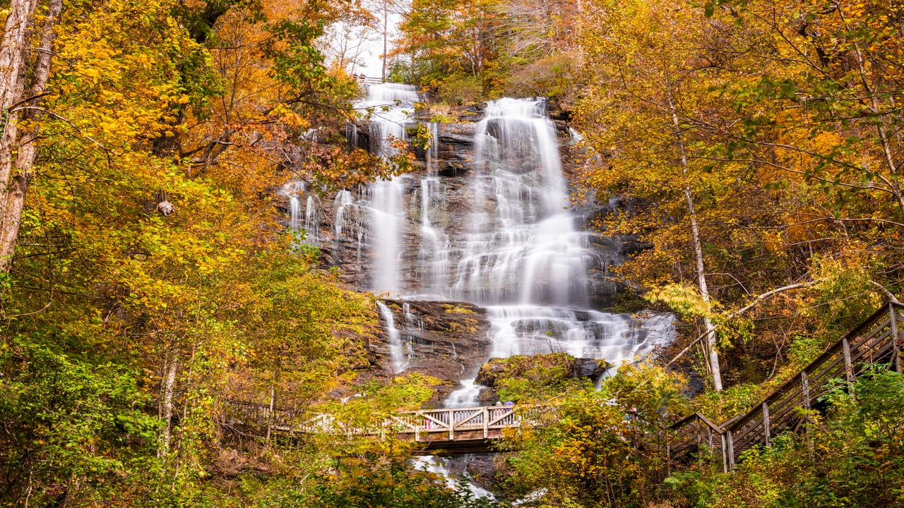 North Georgia’s 729-foot waterfall is also your on-ramp to the ...