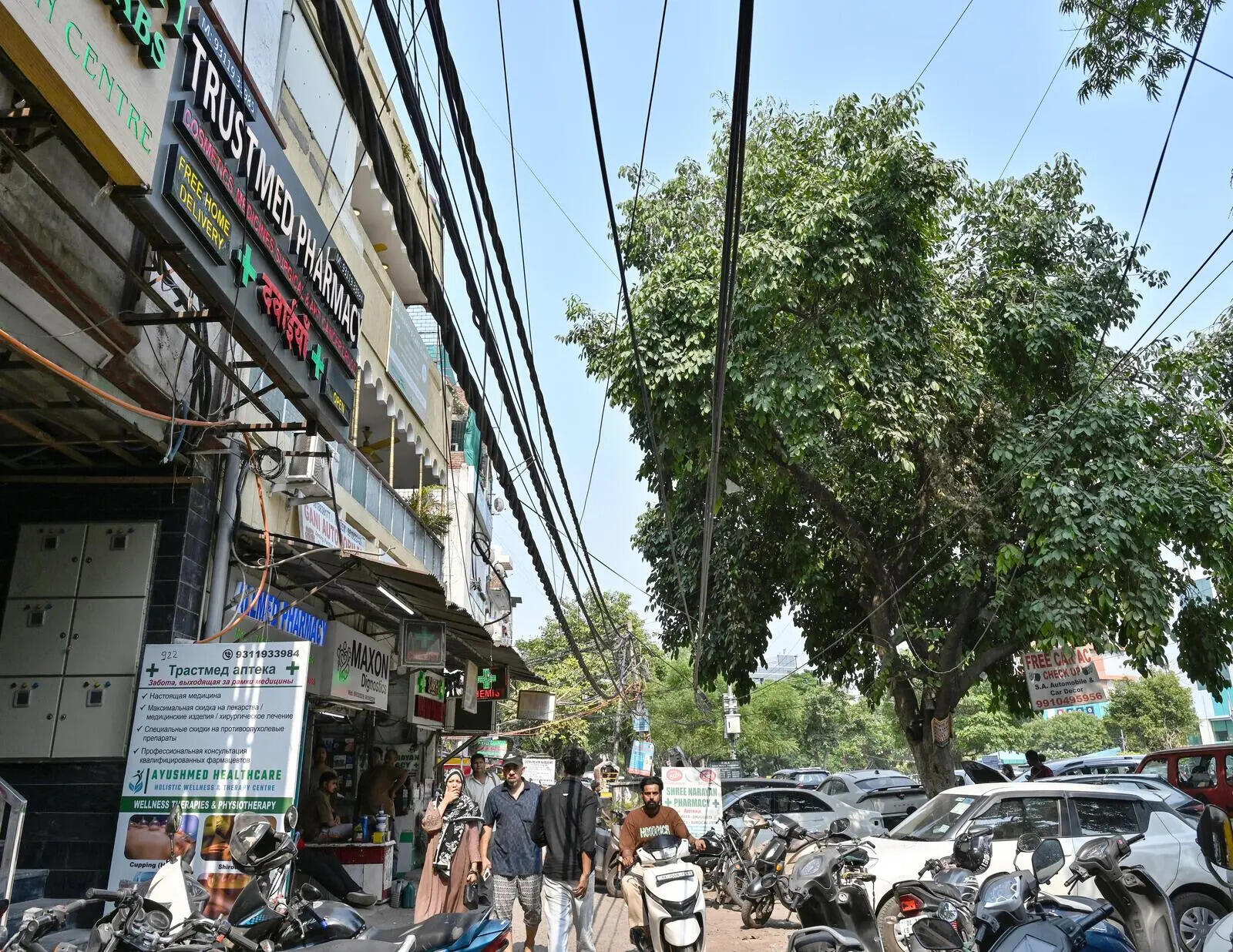 Fire exposes cluster of similar hotels