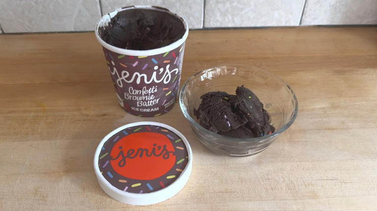 Brownie points for Jeni's — this confetti ice cream is summer's MVP