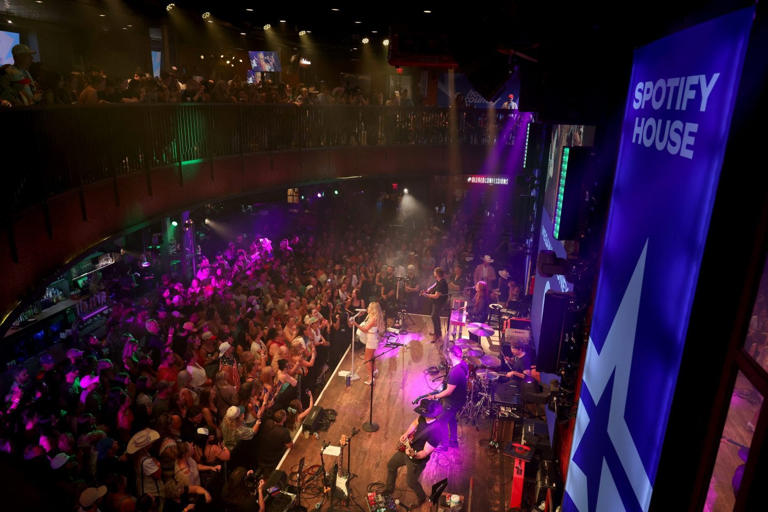 How wild, unpredictable Spotify House became CMA Fest's hottest stage