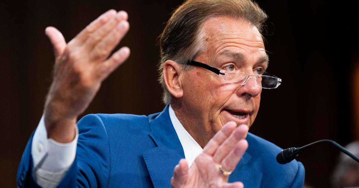 Ex Alabama football coach Saban tells Congress NCAA 'needs fixing ...