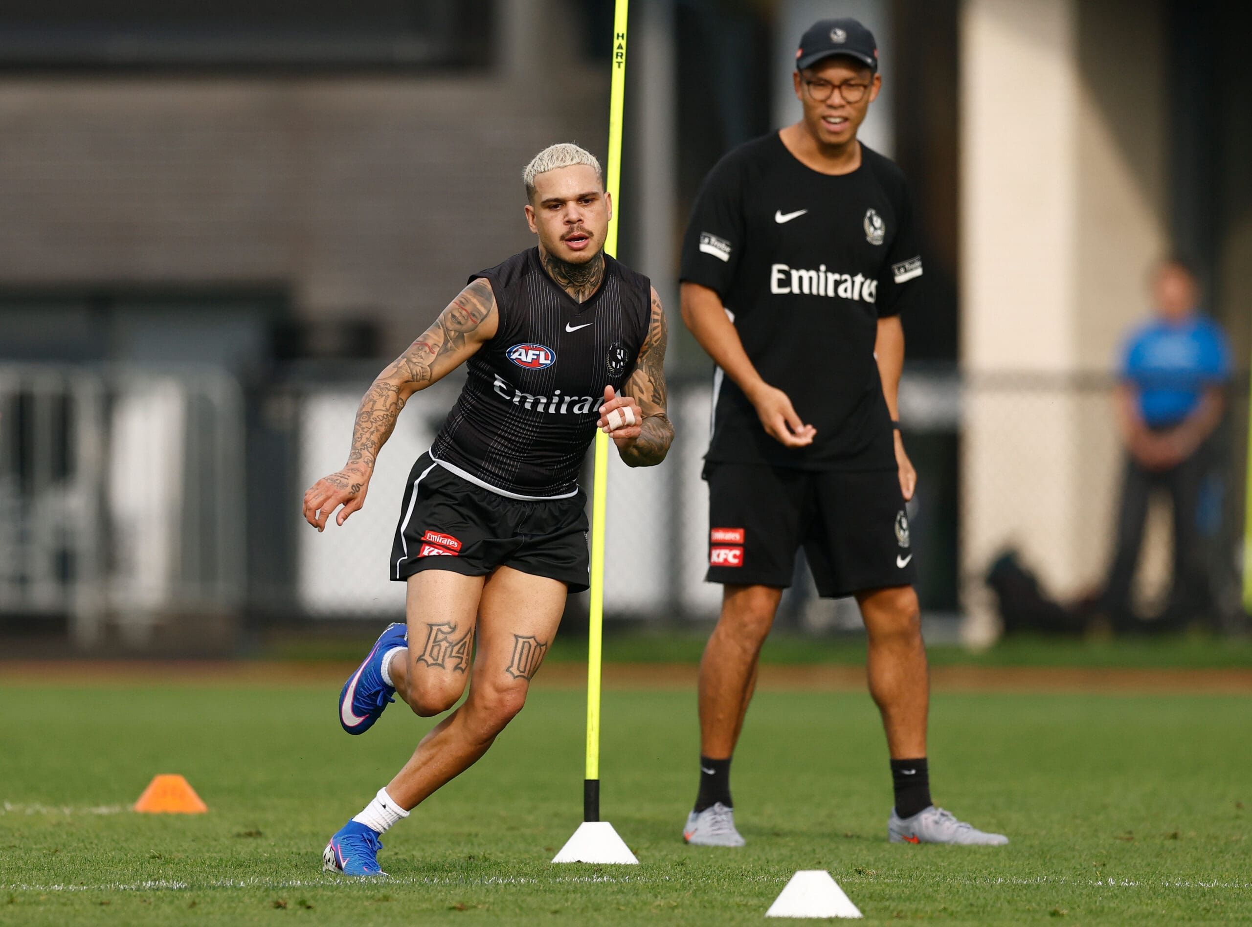 Collingwood premiership player’s positive update