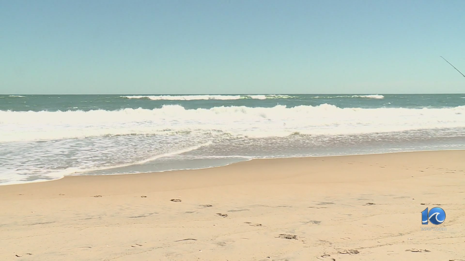 Rough surf keeping swimmers out of the water in OBX
