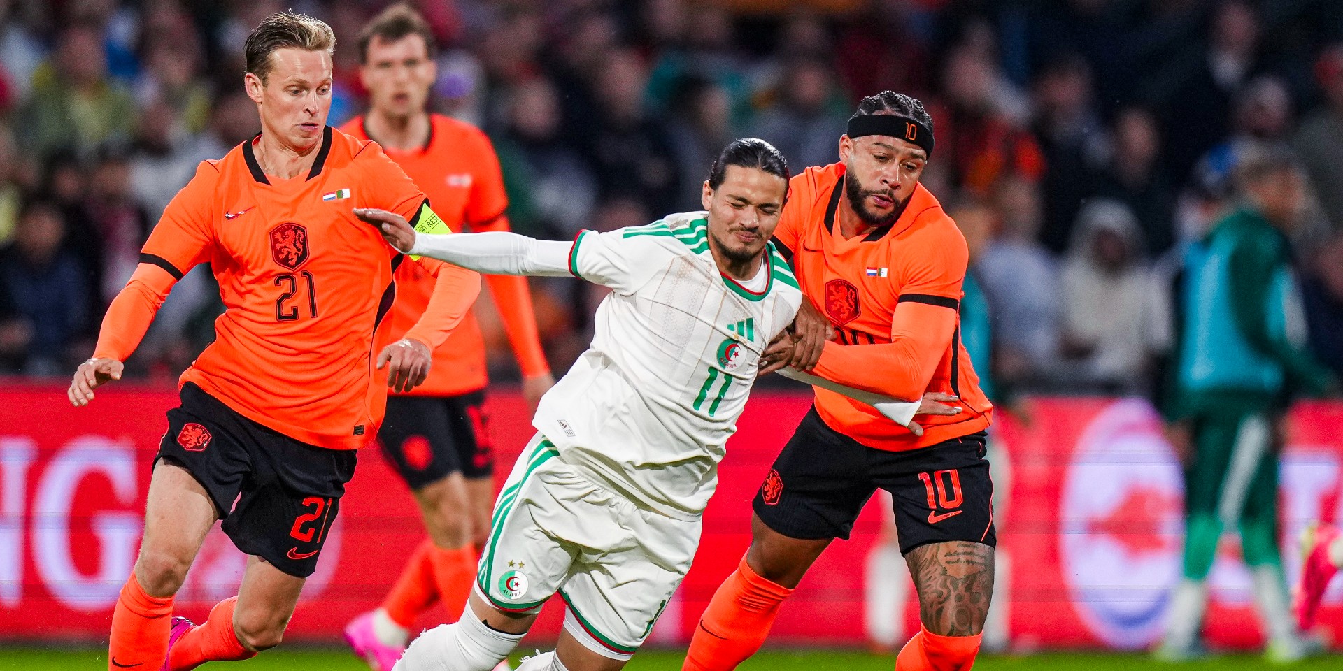 Nederland verliest uitzwaaiduel, uitgerekend Hadj Moussa doet Oranje pijn