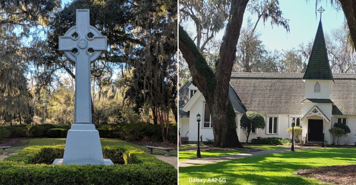 This historic haunted Georgia churchyard is a place you should avoid ...