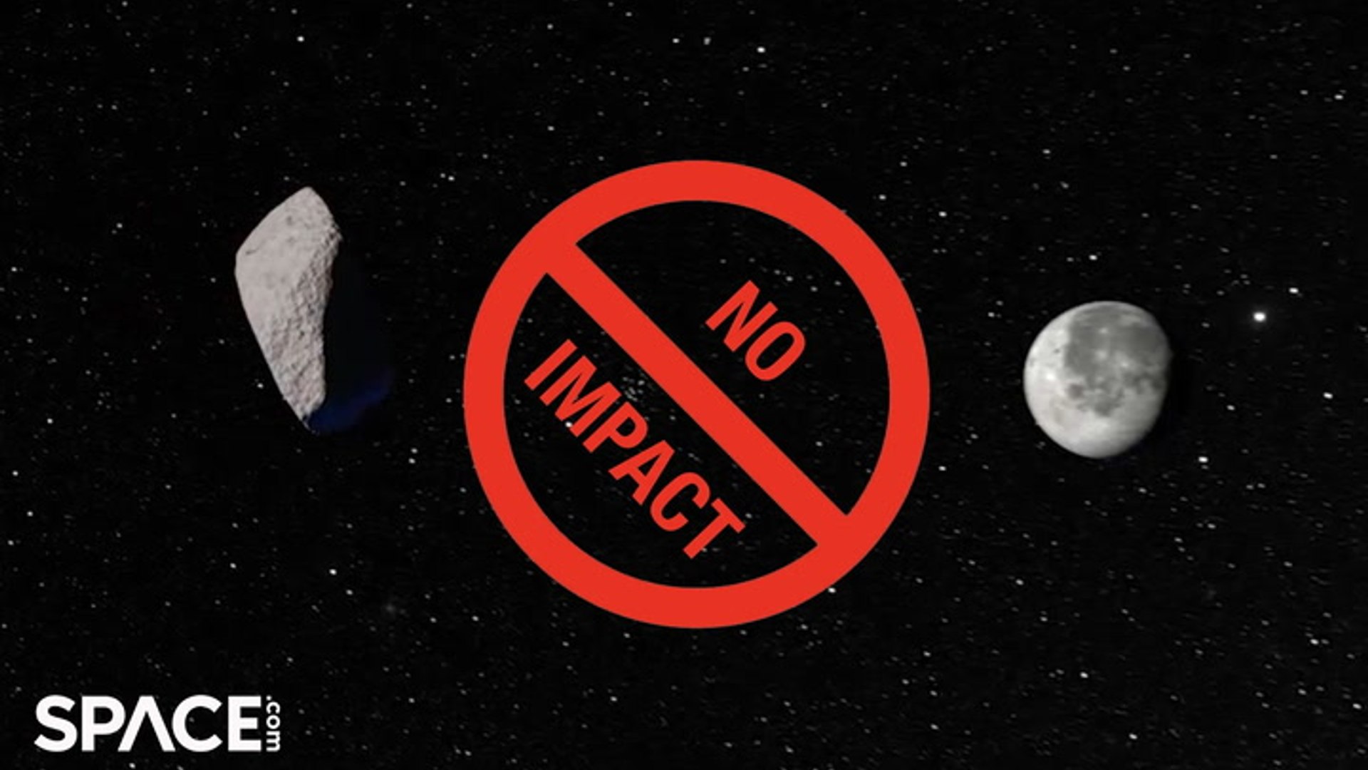 No impact! Famous asteroid will not smash into moon (or Earth)