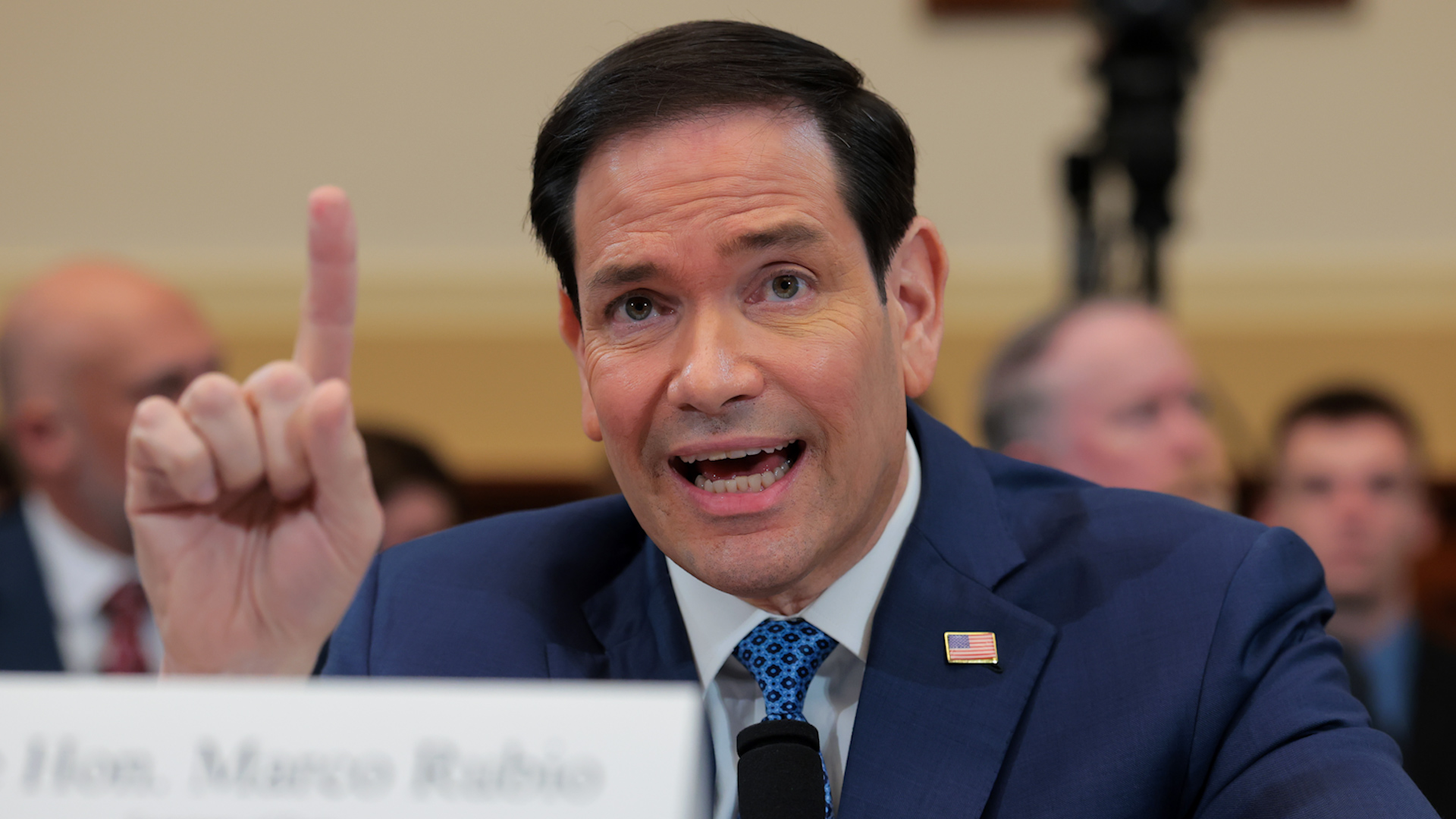 Marco Rubio rejects claim Trump falls asleep during meetings