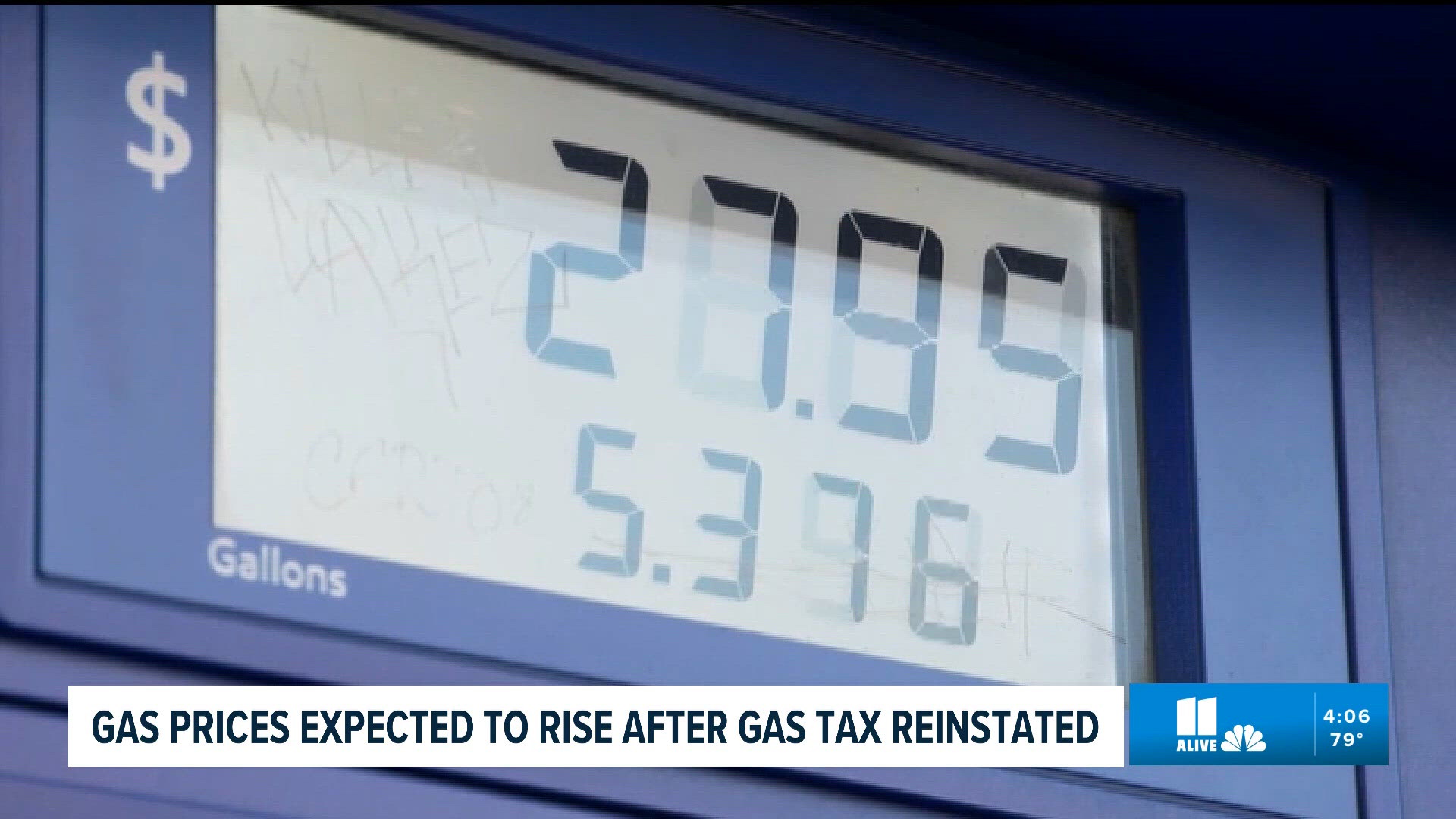 Georgia gas tax ends, prices climb per gallon