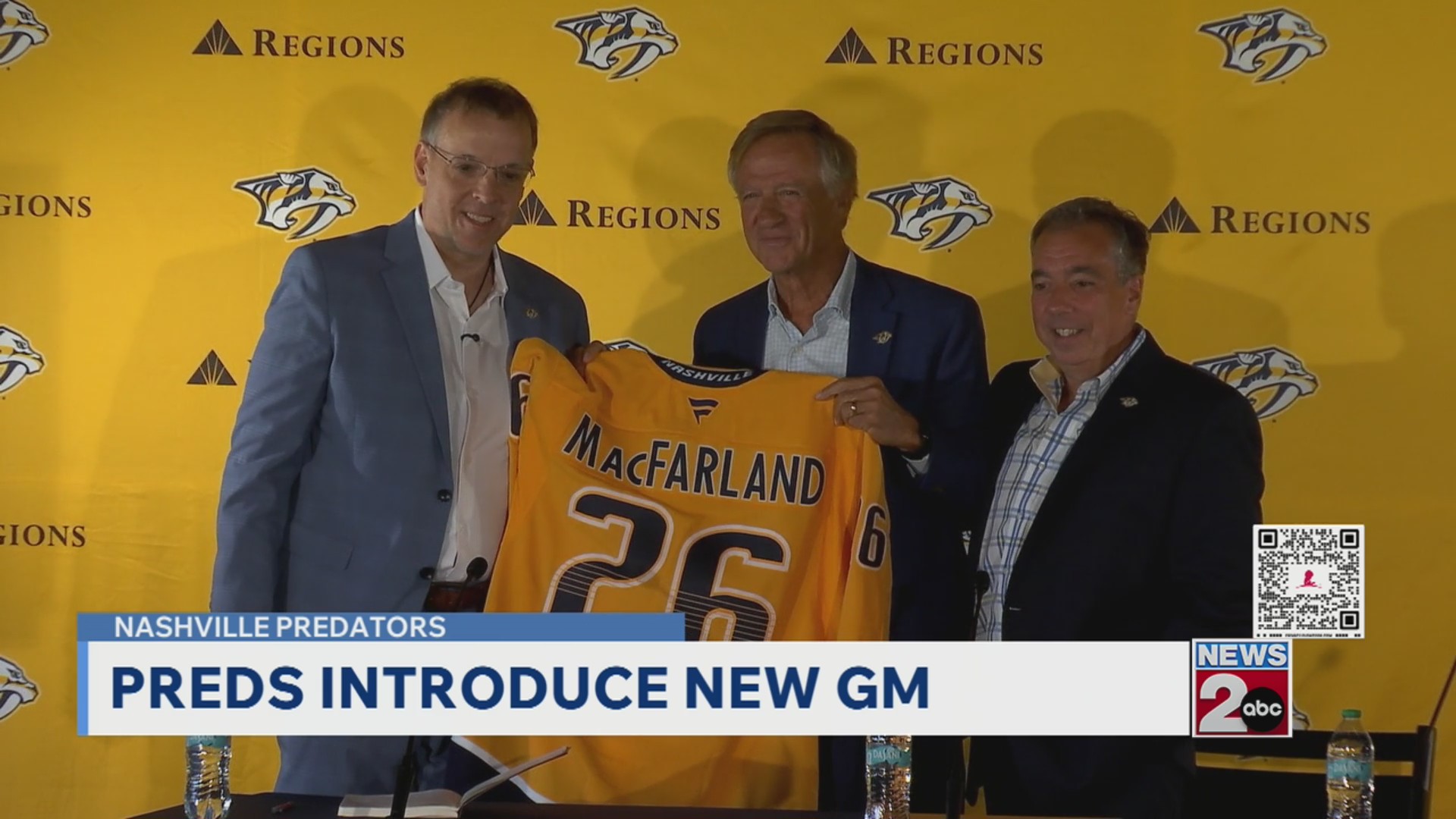 Preds introduce new general manager