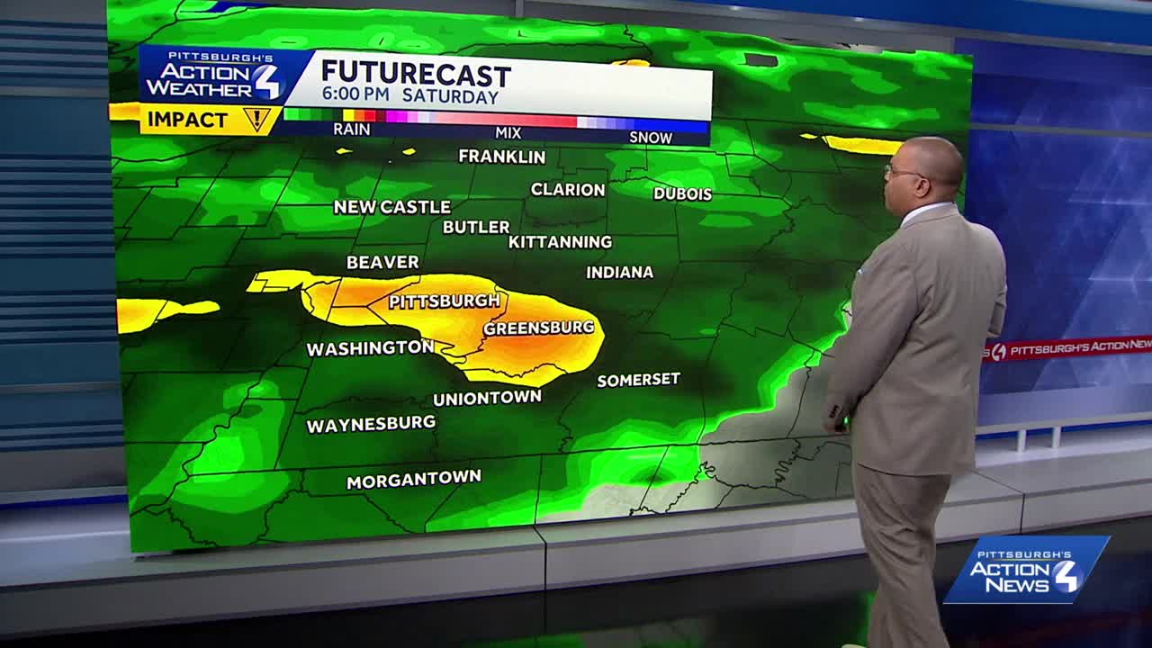 June 3 forecast: Impact day Saturday for western PA