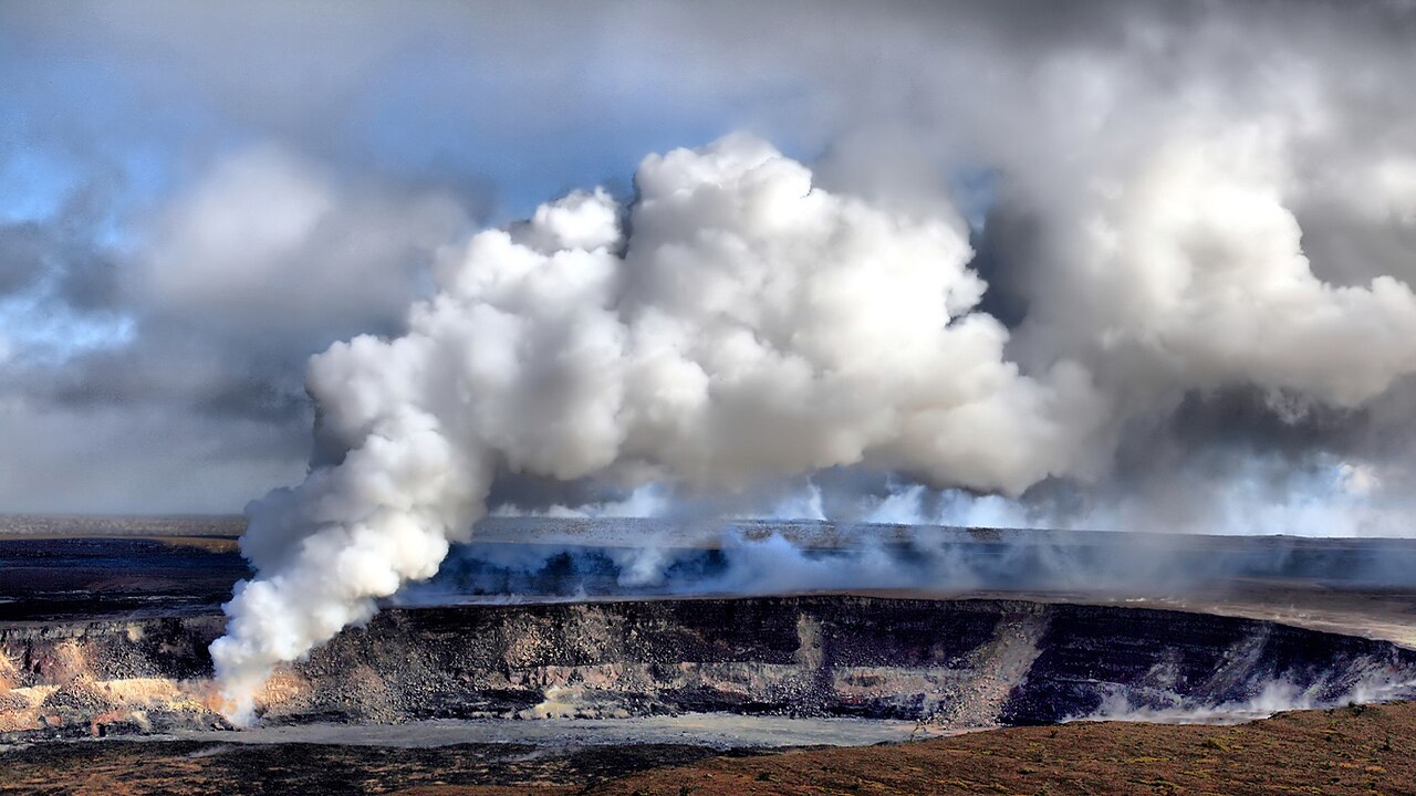You can walk across a volcano that’s still erupting on Hawaii’s Big Island