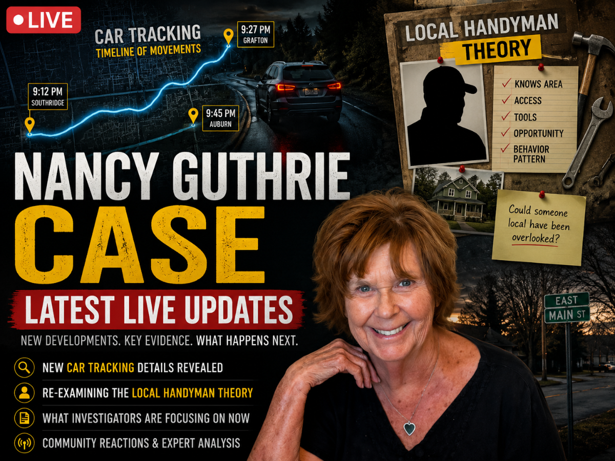 Nancy Guthrie case latest live updates: Explore 'local handyman' theory ...