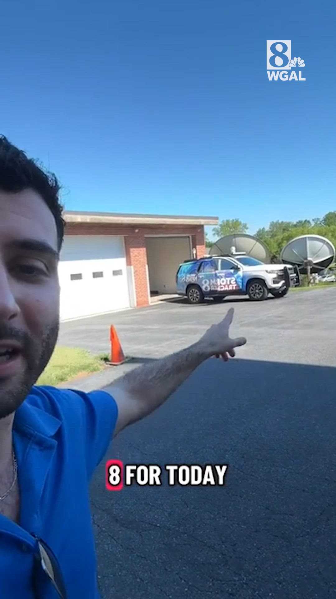 Ryan Argenti, Storm Tracker 8 roll out for a Stuff the Truck road trip