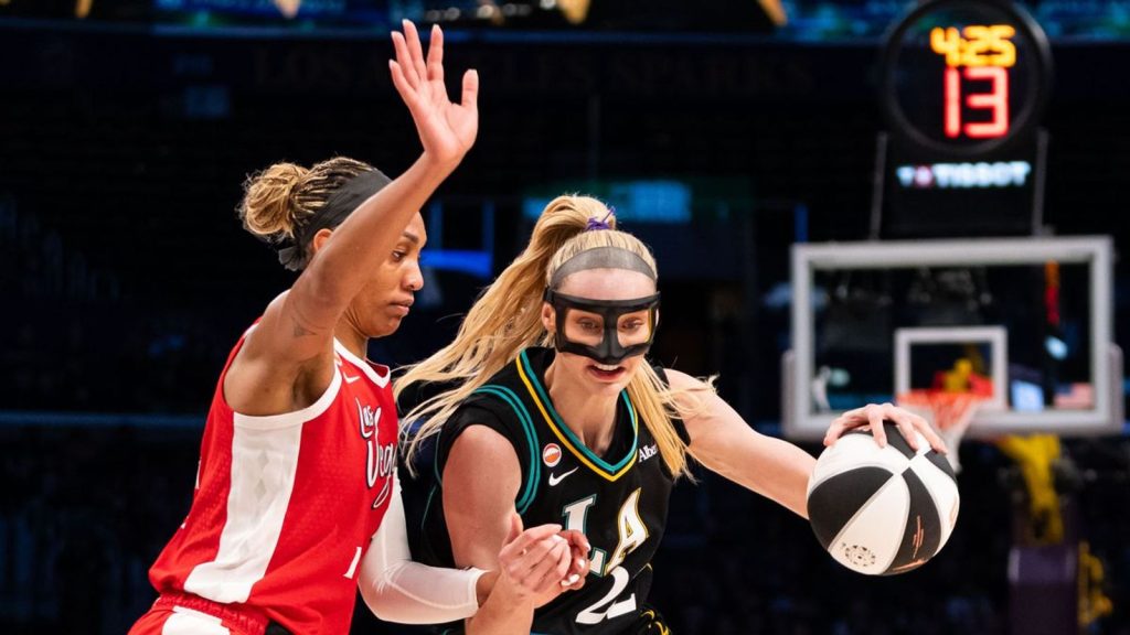 A’ja Wilson extends her WNBA record with Player of the Month award
