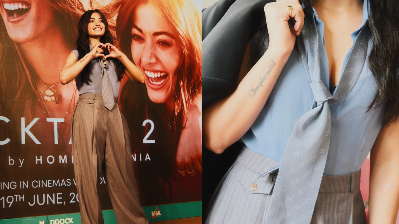 Rashmika Mandanna ditches the usual red-carpet clichés for a tailored ...