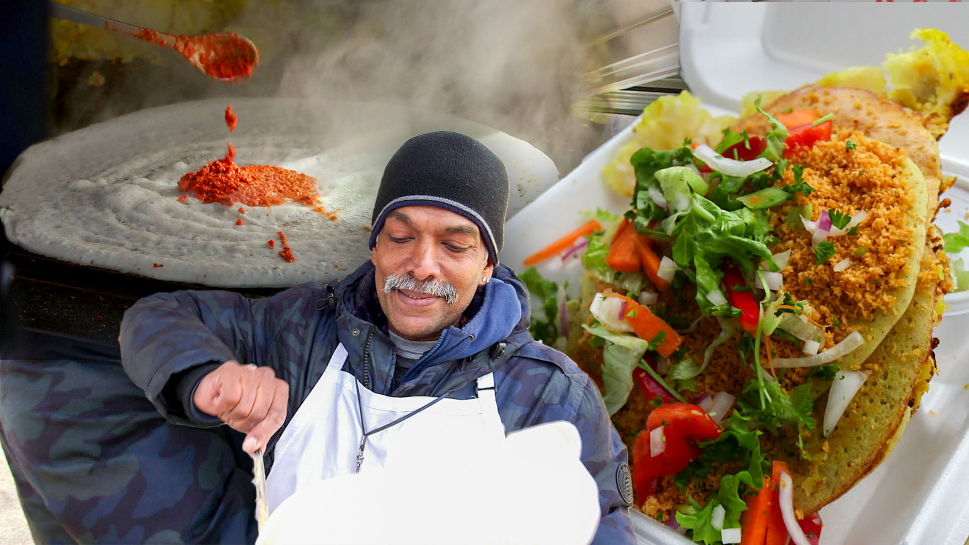 The immigrant who turned a $13,000 dosa cart into a New York institution