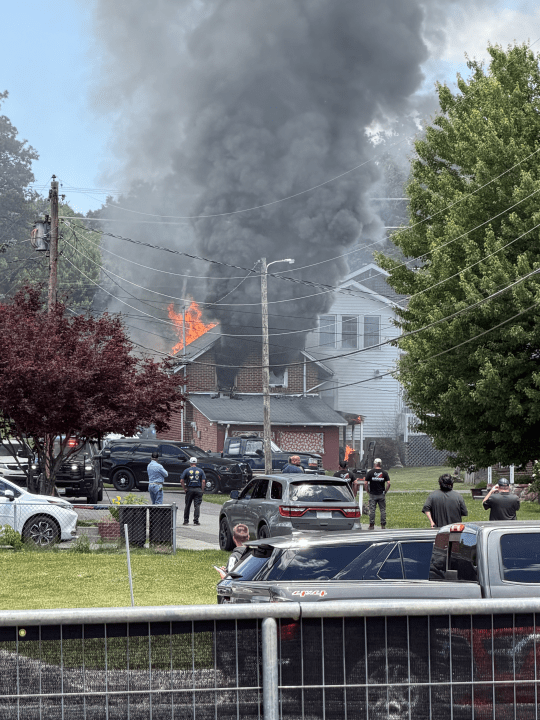 Multiple agencies respond to structure fire in part of Mercer County