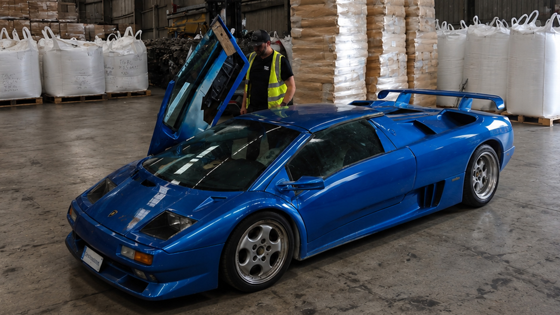 Can this fake Lamborghini Diablo be fixed?