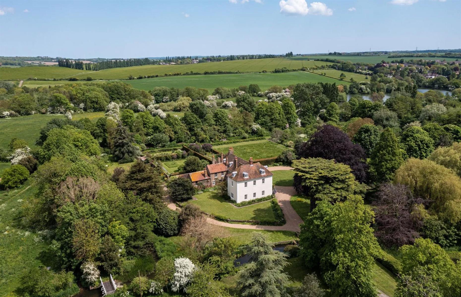 Inside a centuries-old English manor that was home to knights