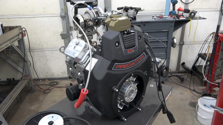 Stage 5 Harbor Freight Predator with a turbo and EFI is the final boss ...