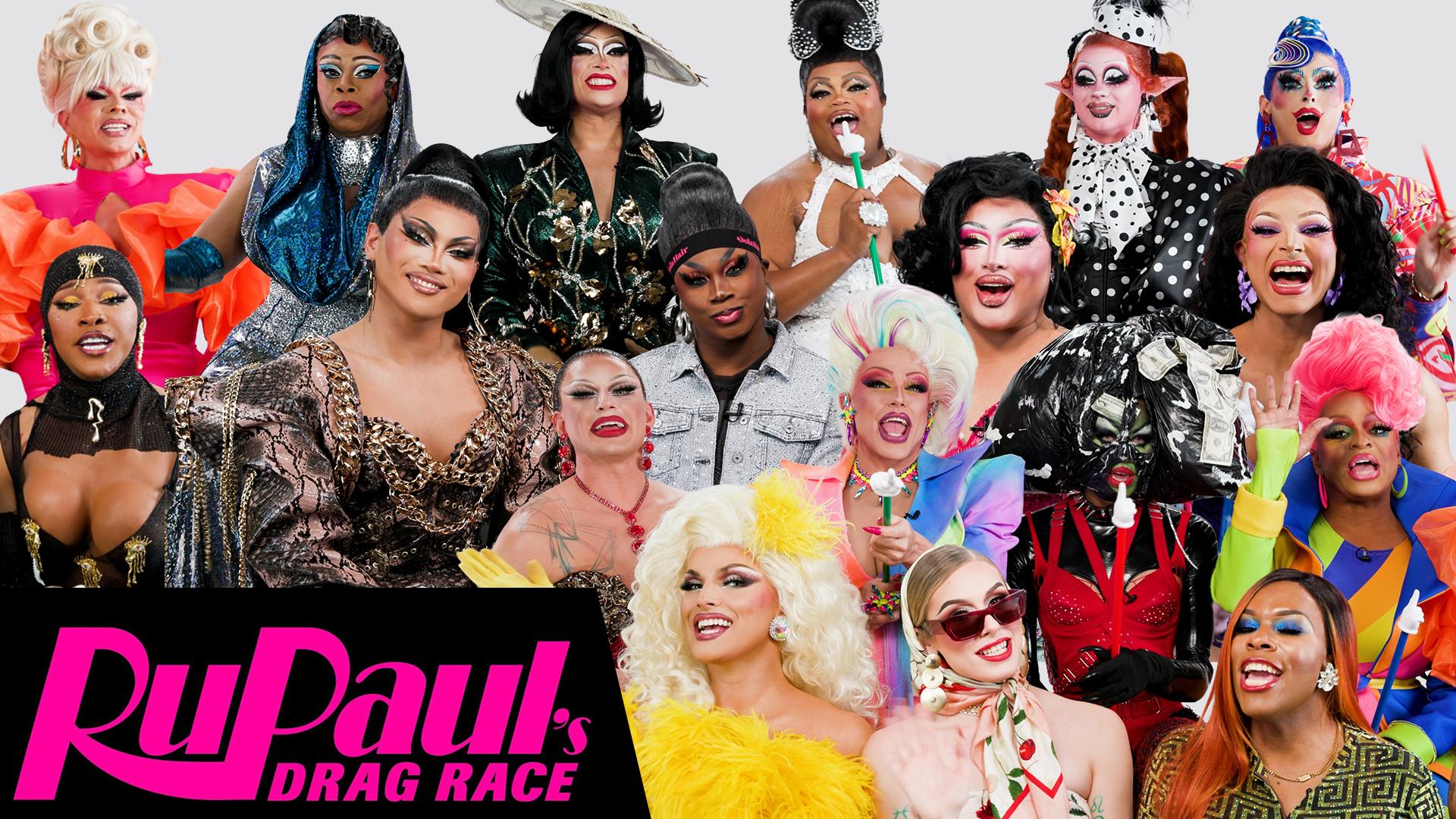 The cast of RuPaul's Drag Race All Stars season 11 plays who's who