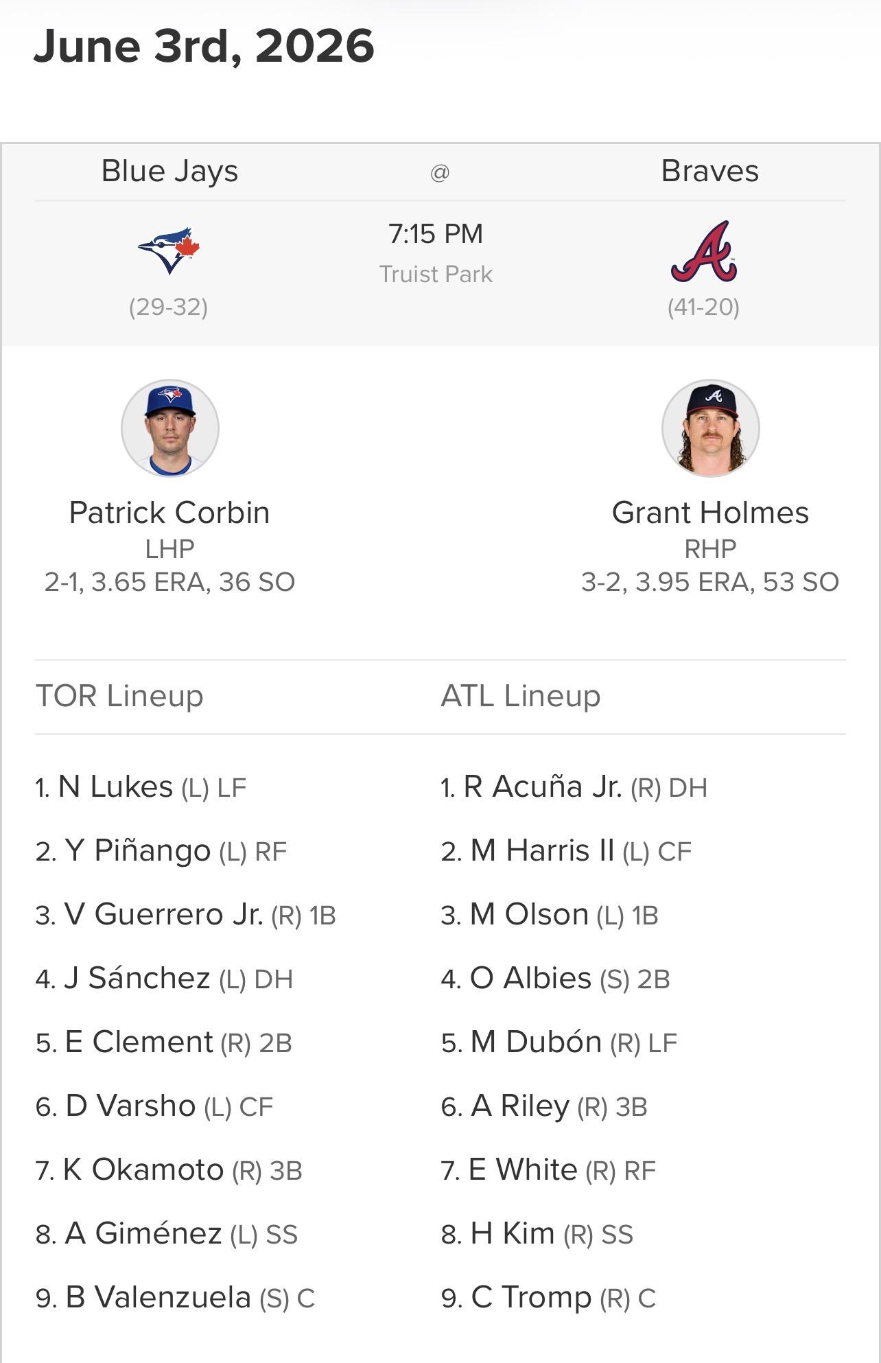 Ha-Seong Kim returns to Braves lineup to face Blue Jays
