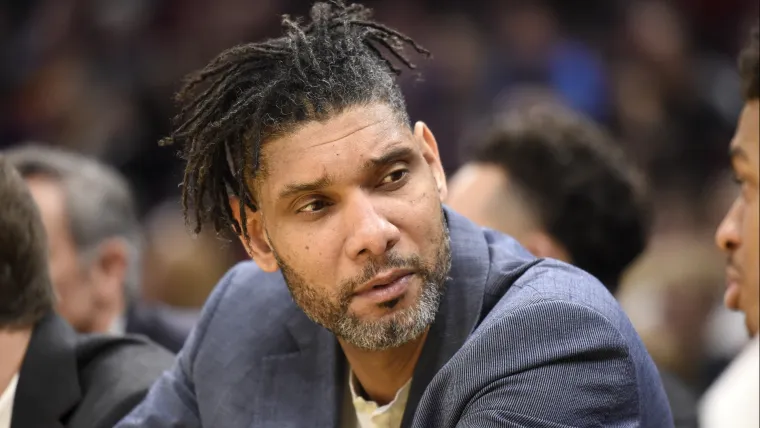 Tim Duncan's hair then and now: Photos of ex-Spurs star with dreadlocks ...