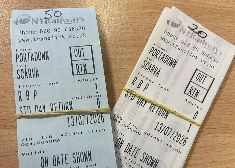 Train blunder as tickets booked to Scarva Sham Fight with the wrong date
