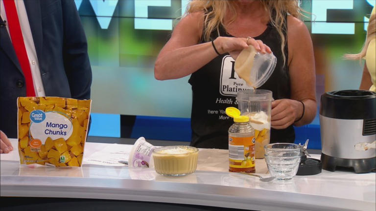 Wellness Wednesday: Mango coconut sorbet