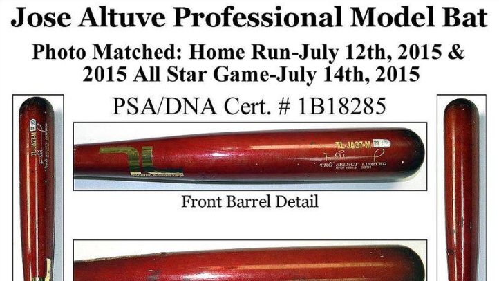 Autographed baseball bats and game-used equipment valuation 2026 ...