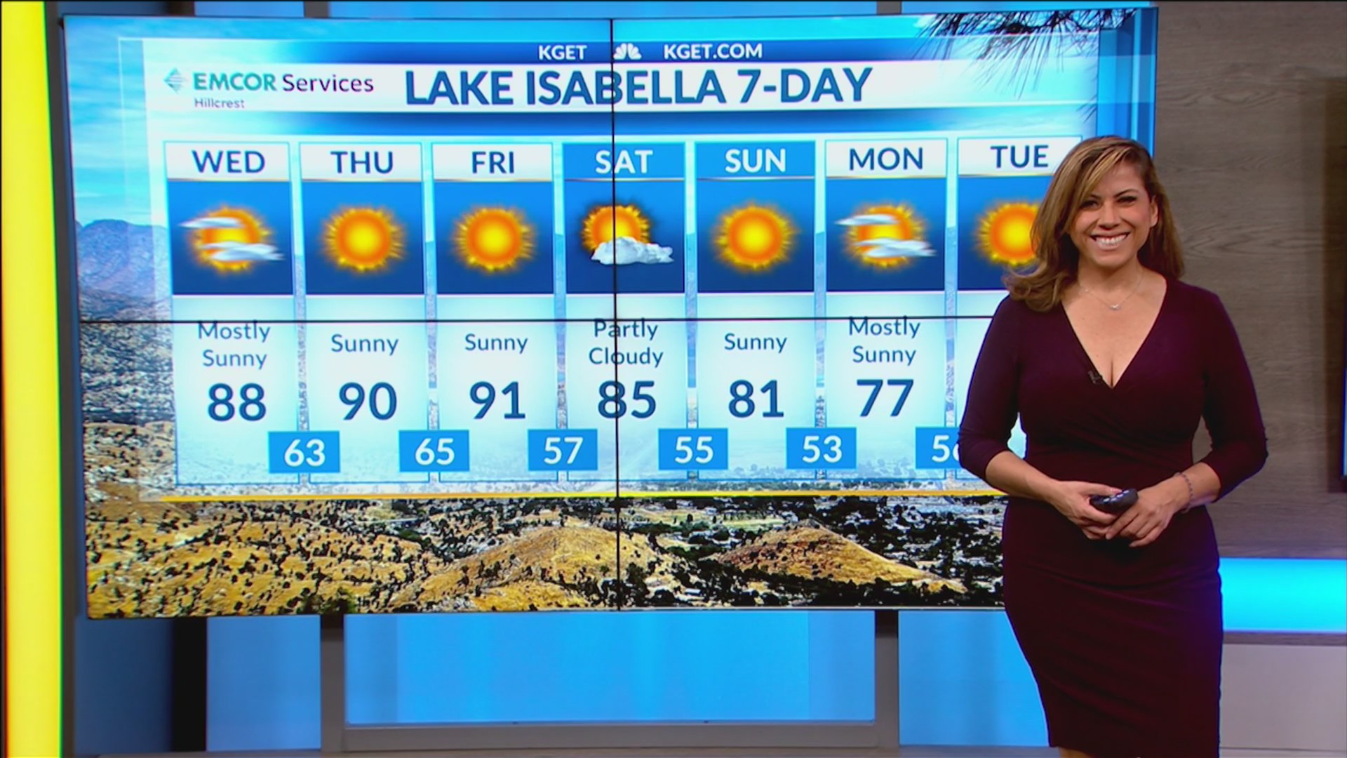 Pinpoint weather forecast: June 3, 2026