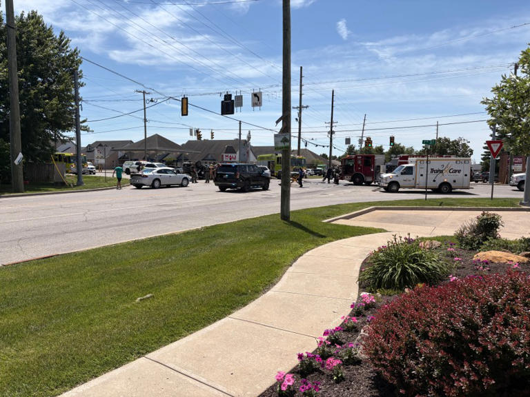 Police respond to accident on 7th and Springhill Drive