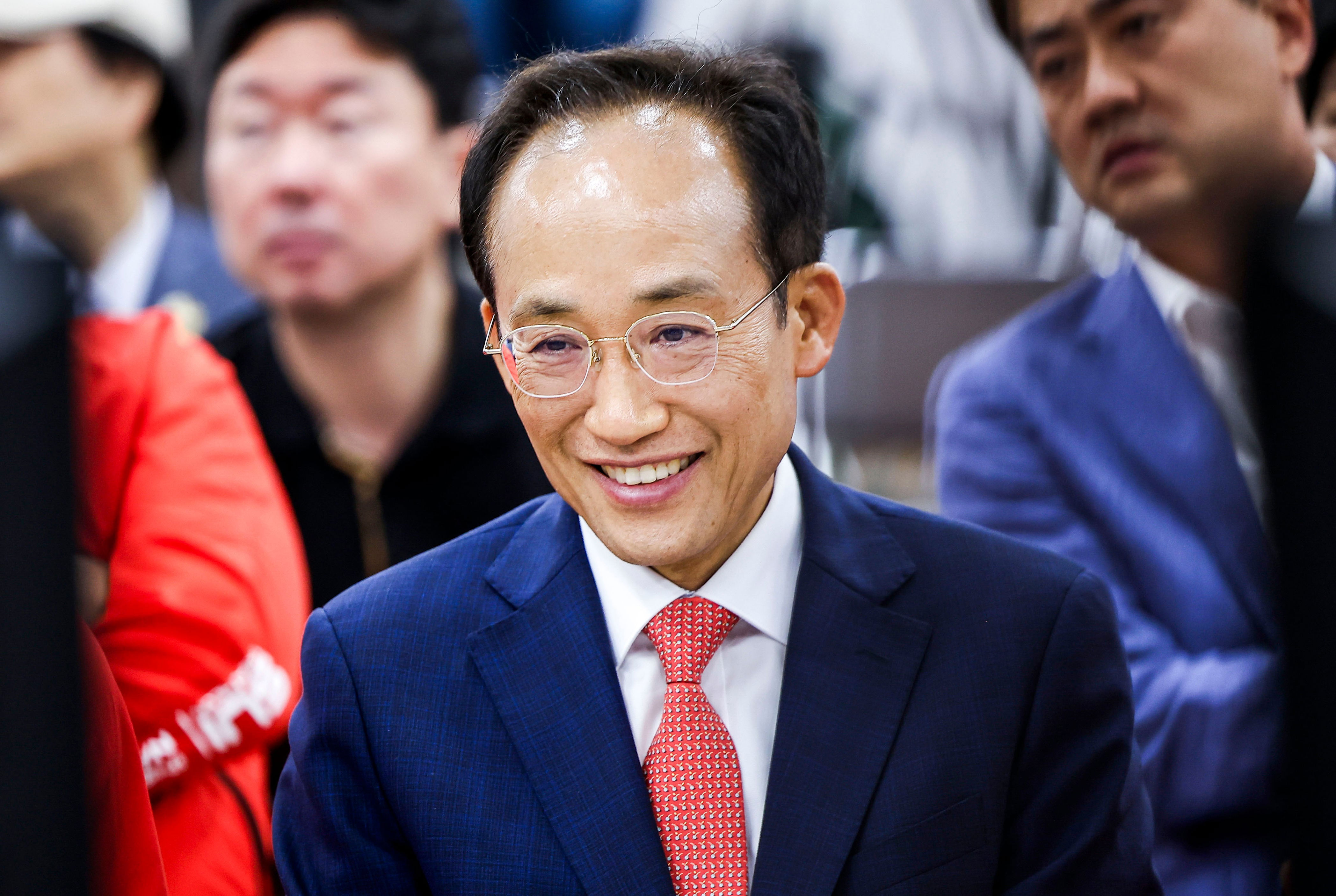 Choo Kyung-ho leads Daegu mayoral race as vote count surpasses 50%