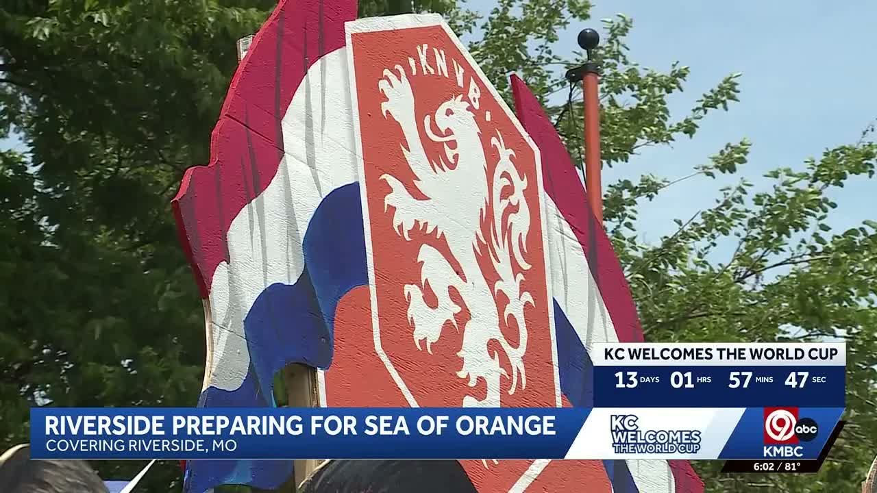 Riverside goes all out to welcome Netherlands national team for World Cup