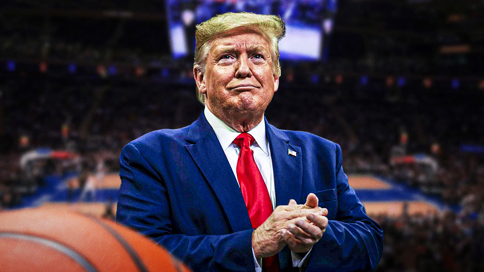 Knicks superfan Donald Trump makes NBA Finals plans at MSG official