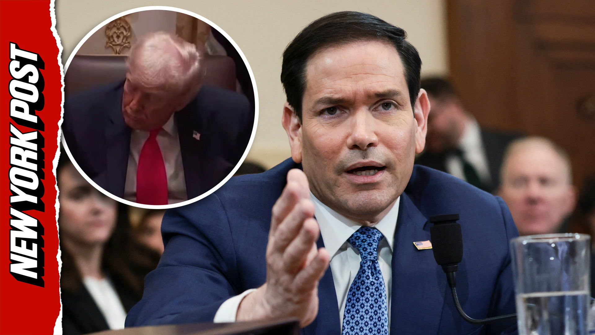 Watch Marco Rubio's mic drop response to 'Dozy Don' allegations