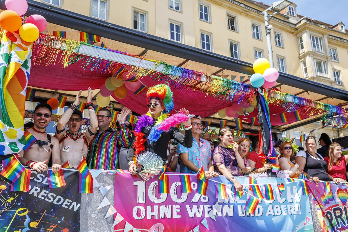 Drei Tage CSD in Dresden: "Erleben leider wieder mehr Hass und ...