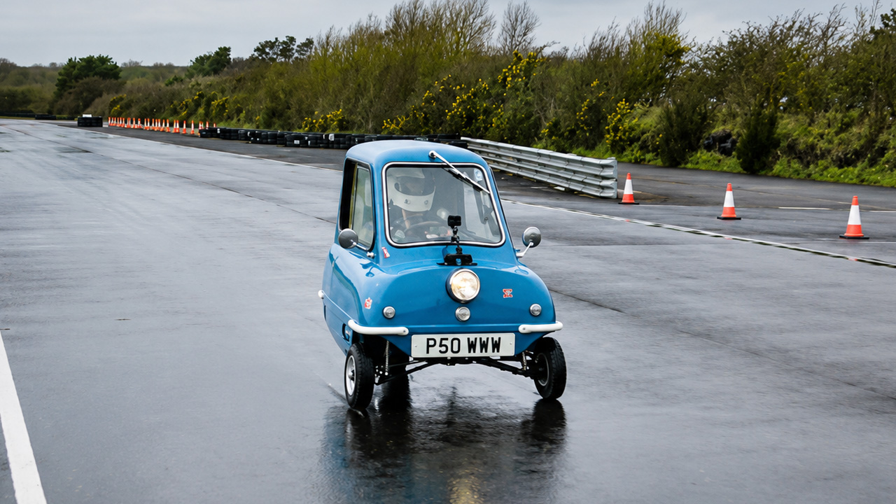 Can the world’s smallest car survive a race track?
