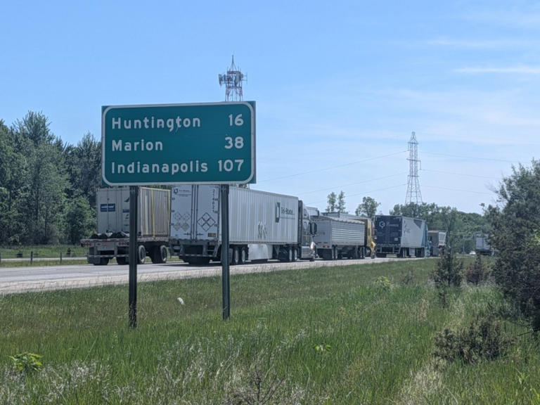 2 dead in 6-vehicle pile-up on I-69