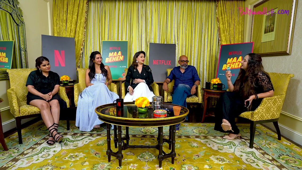 Maa Behen interview: Madhuri Dixit Nene, Triptii Dimri, Dharna, Suresh ...